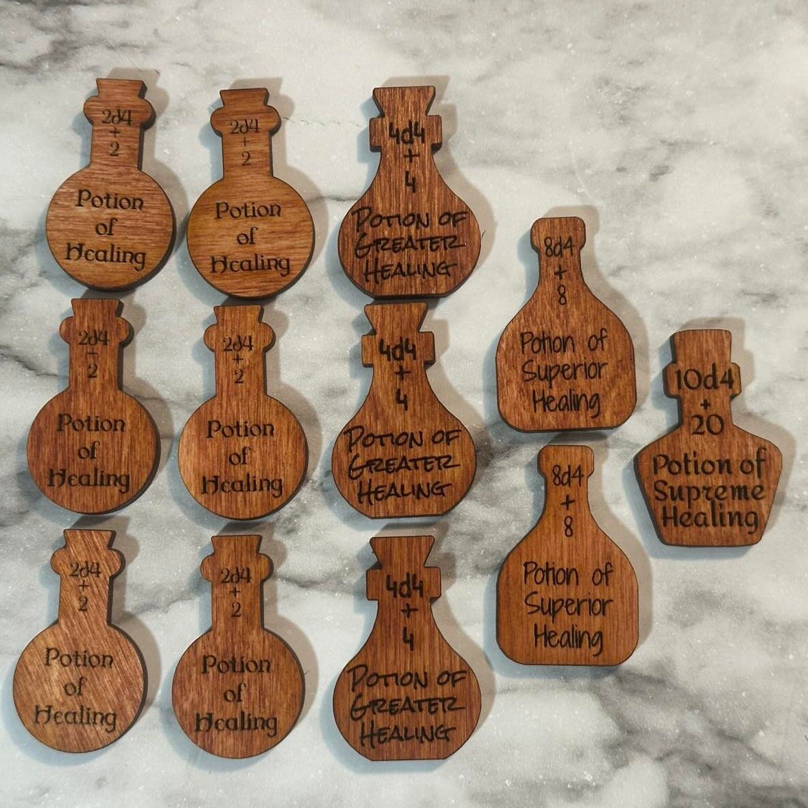 Potion of Healing Tokens Inventory Tracking Items Healing, Greater ...