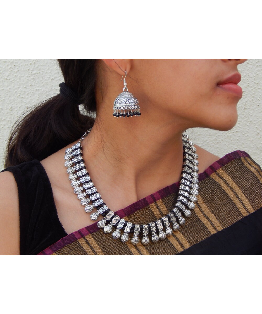 Designer Handmade High Quality Oxidized Silver Motifs With - Etsy