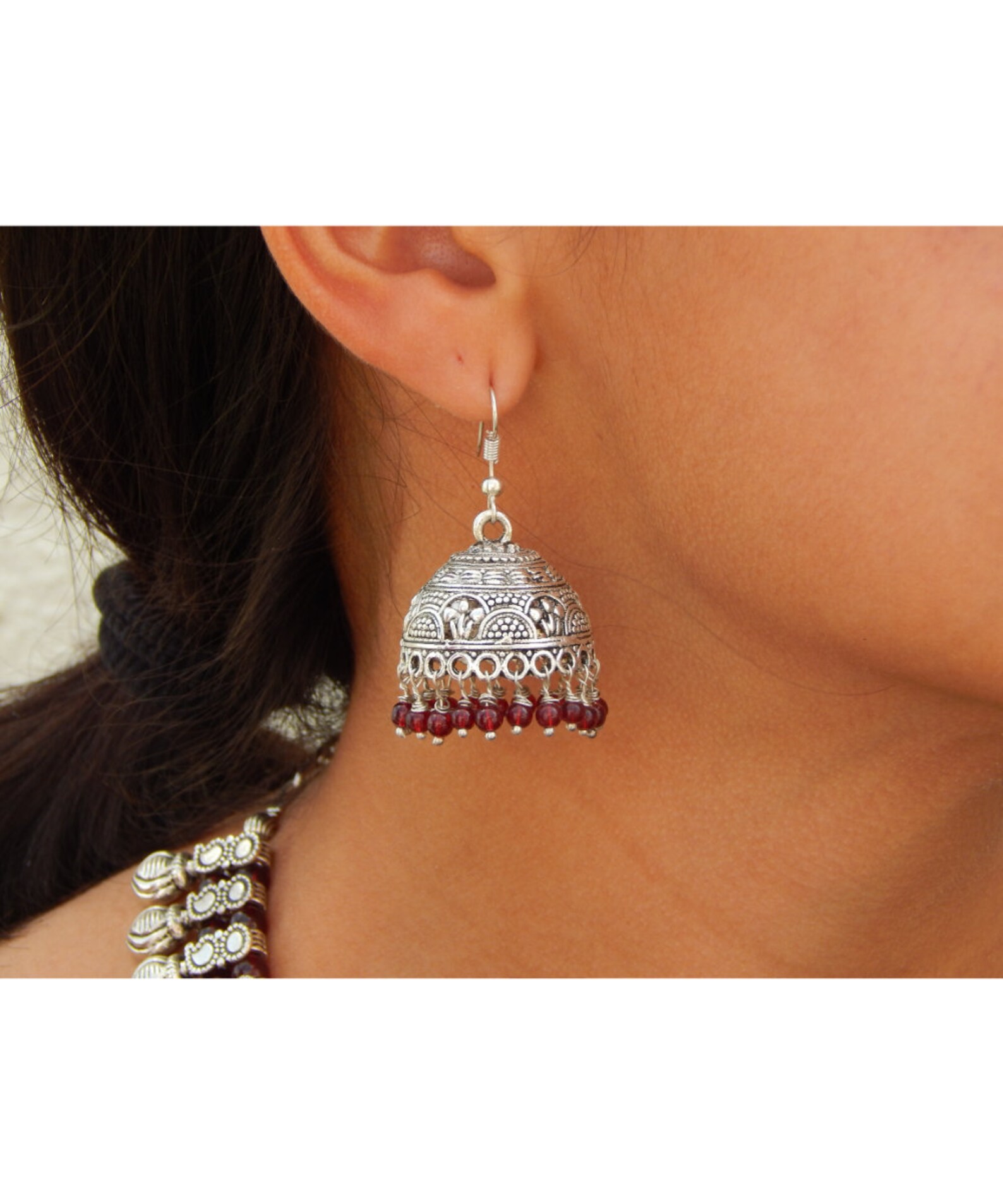 Designer Handmade High Quality Oxidized Silver Motifs With - Etsy