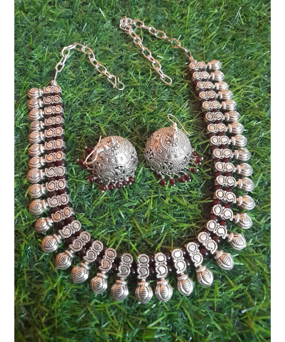 Designer Handmade High Quality Oxidized Silver Motifs With - Etsy