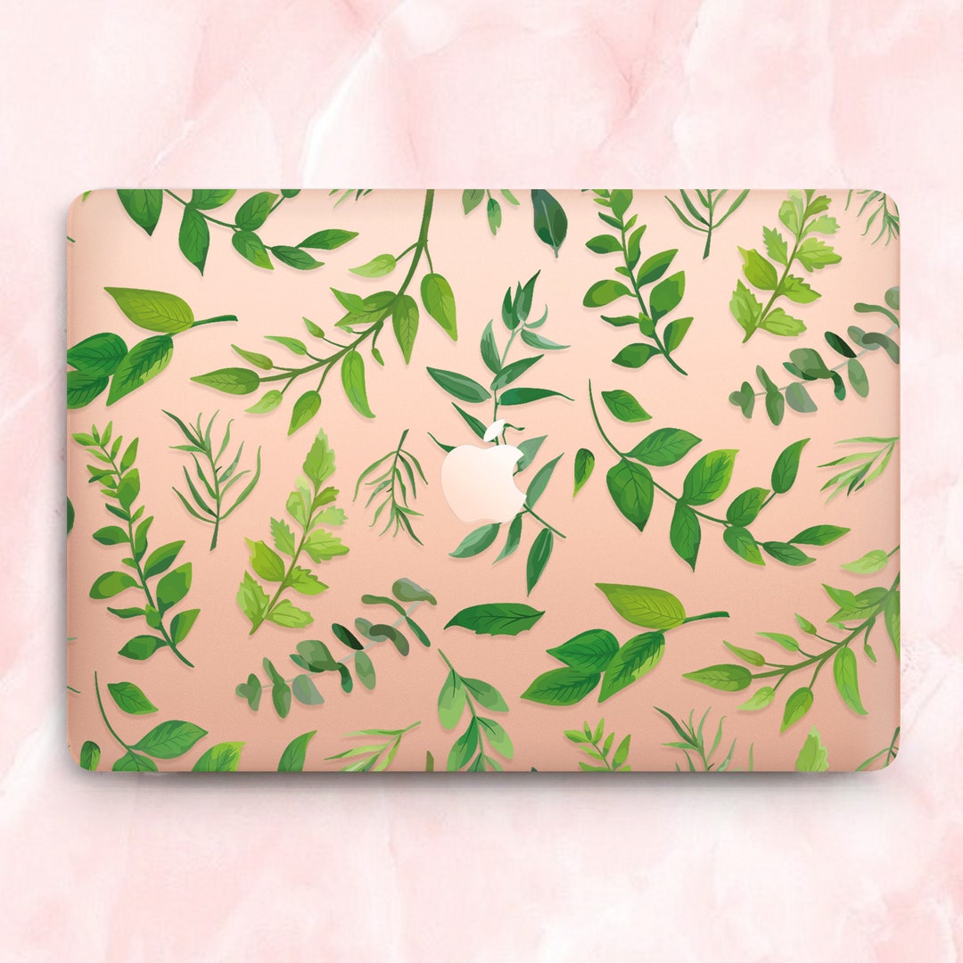 Green Leaves MacBook Air 13 Inch Botanical MacBook Pro 13 2023 - Etsy