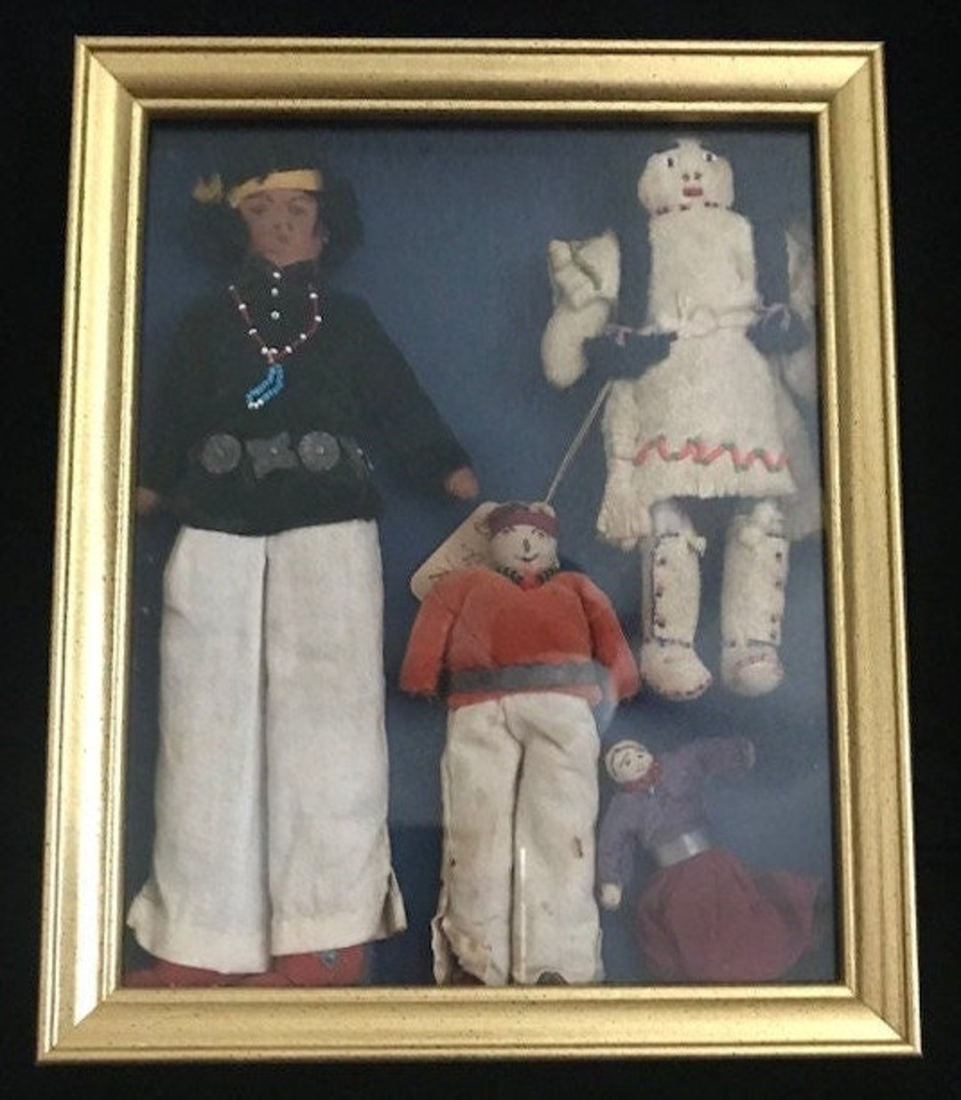 Native American Authentic Primitive Cloth Dolls navajo Nation - Etsy