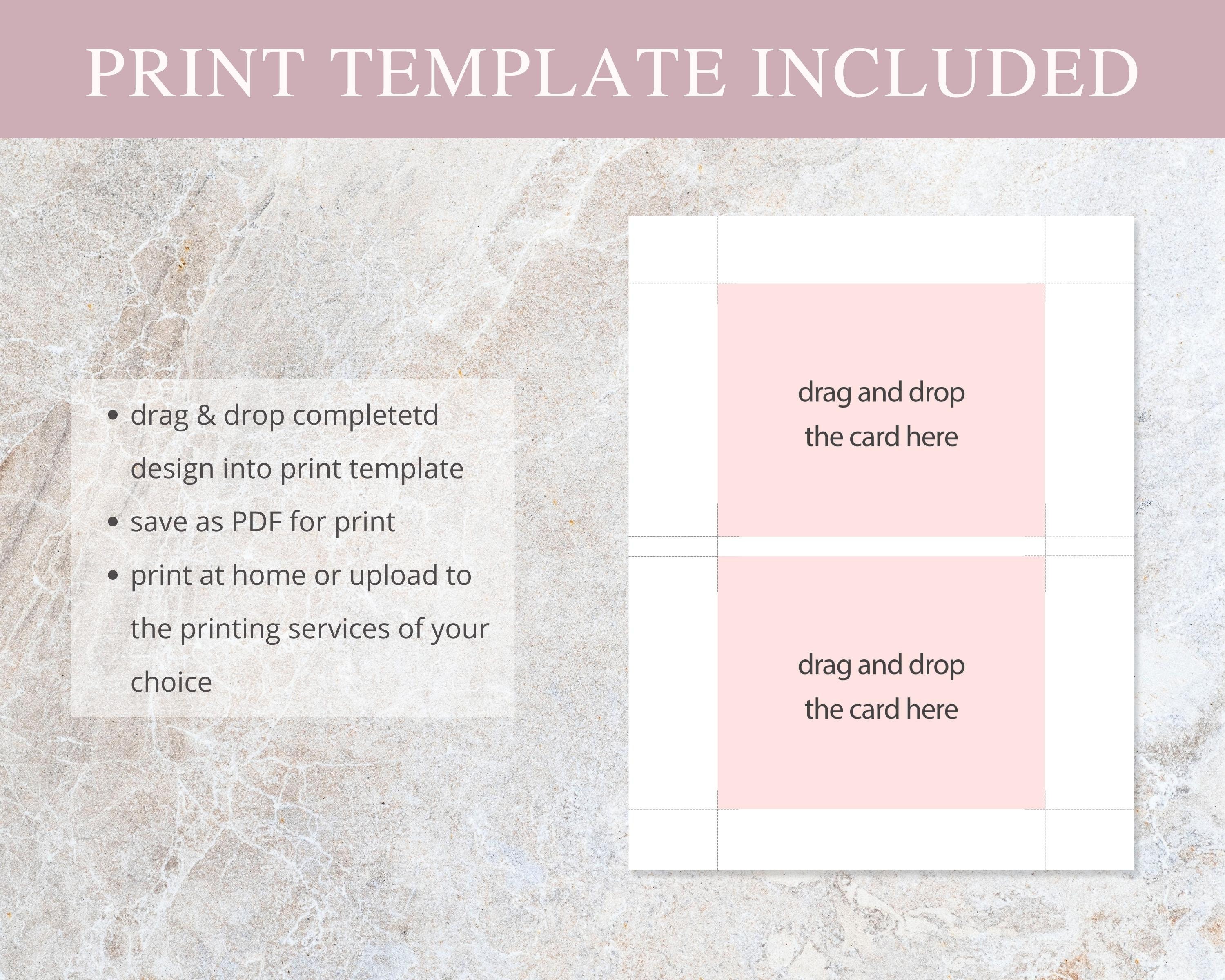 Washing Instructions Care Card I Editable Canva Template I Etsy Shop ...