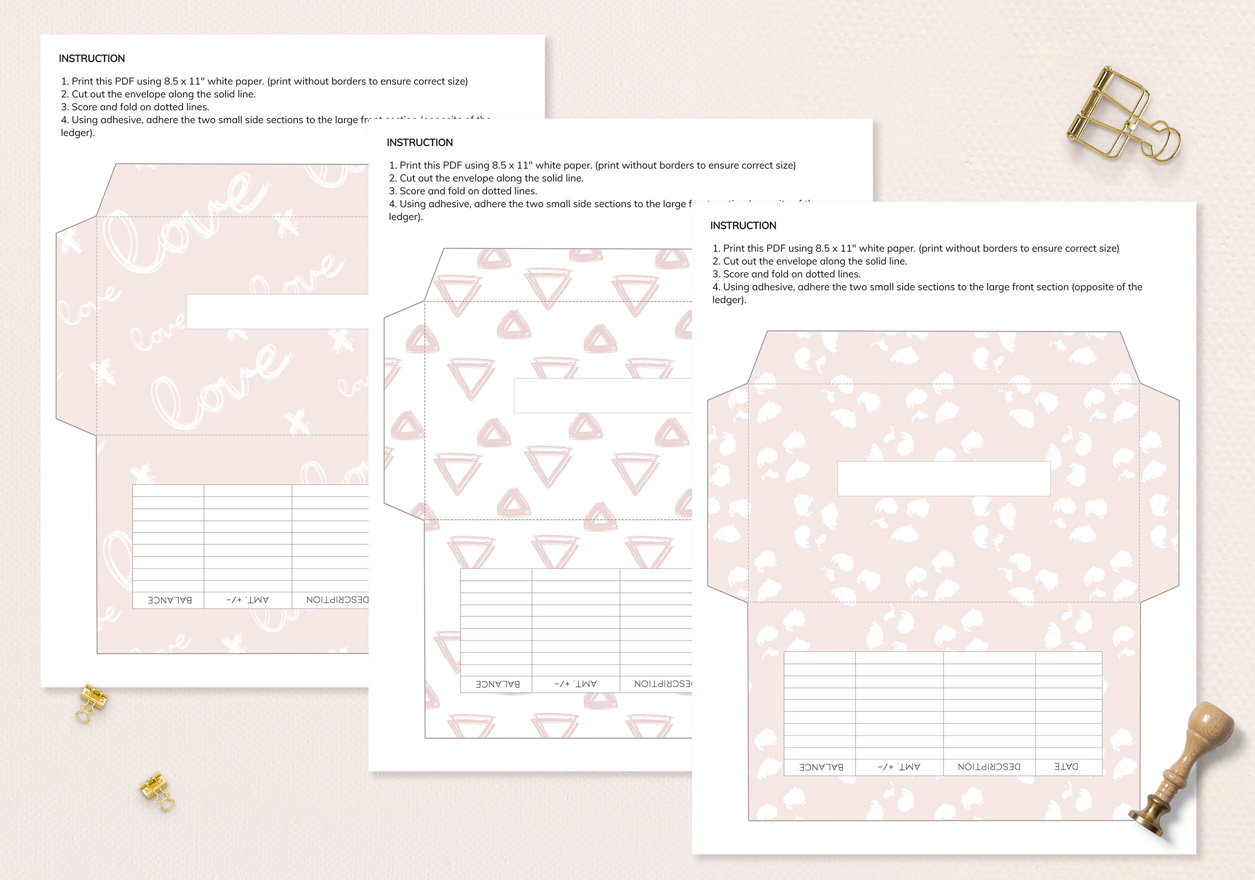 Cash Envelopes Printable Budget Planner Money Envelopes PDF | Etsy