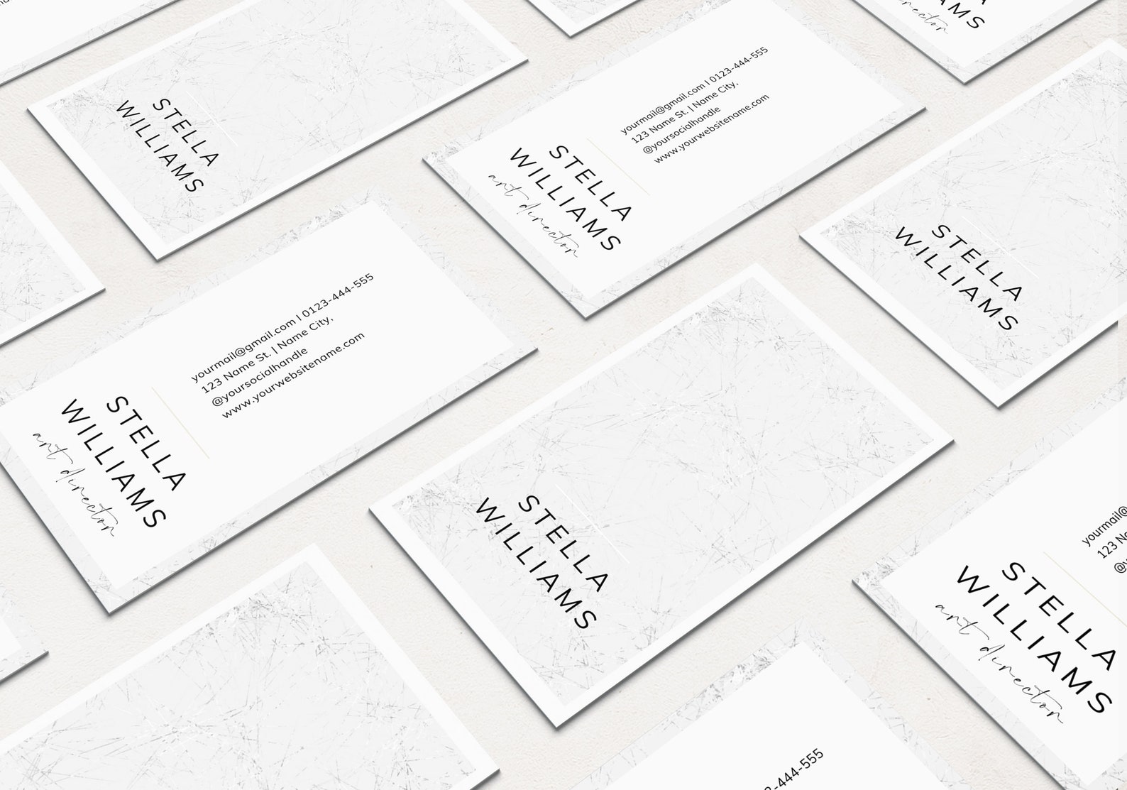 Editable Business Card Template, Printable Real Estate Business Cards ...