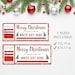 Christmas Coupon Template I Editable Canva Template, Printable ...