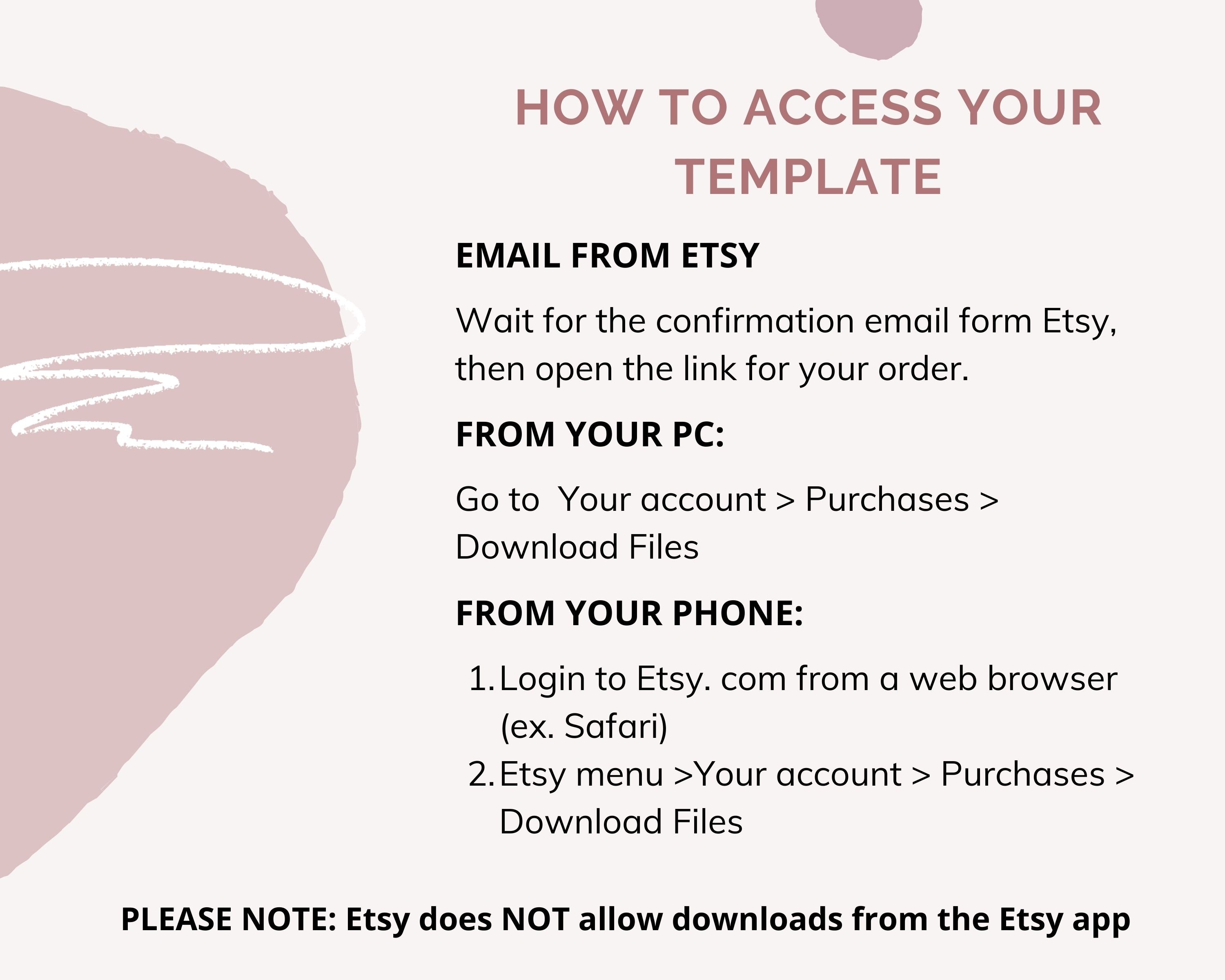 Editable Order Form Editable Canva Template Small Business - Etsy Canada