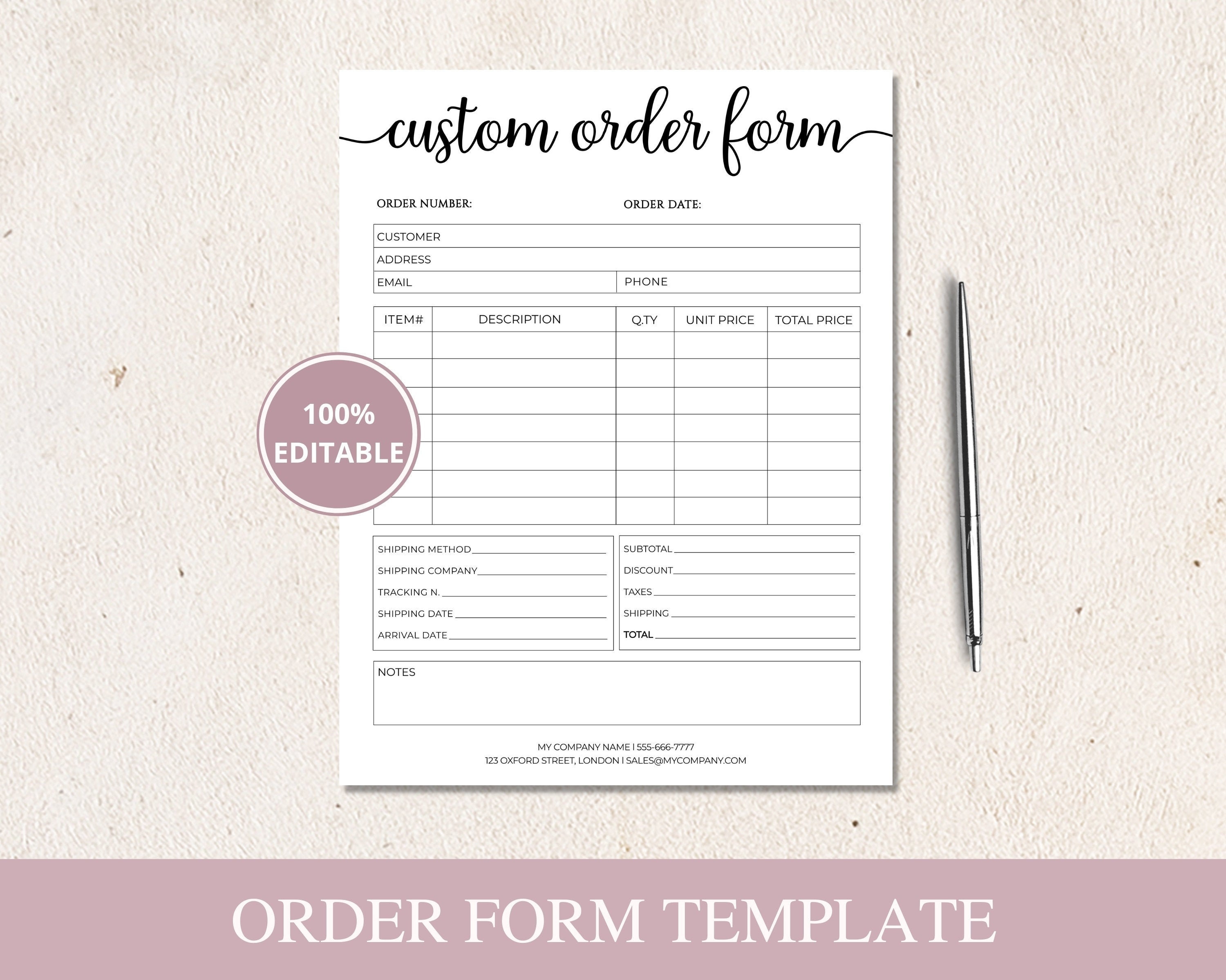 Small Business Forms Templates Free