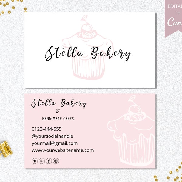 Bakery Business Card - Etsy