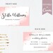 Business Card Template, Editable Canva Template, Custom Business Cards ...