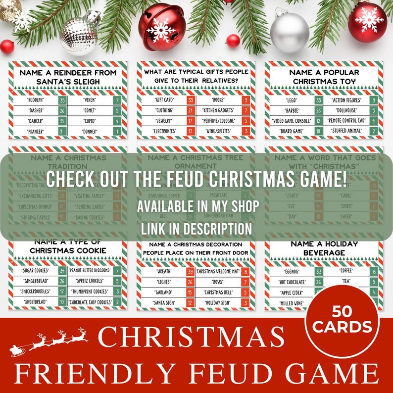 Editable Christmas Movie Trivia Game | Fun Holiday Quiz | Christmas Eve ...