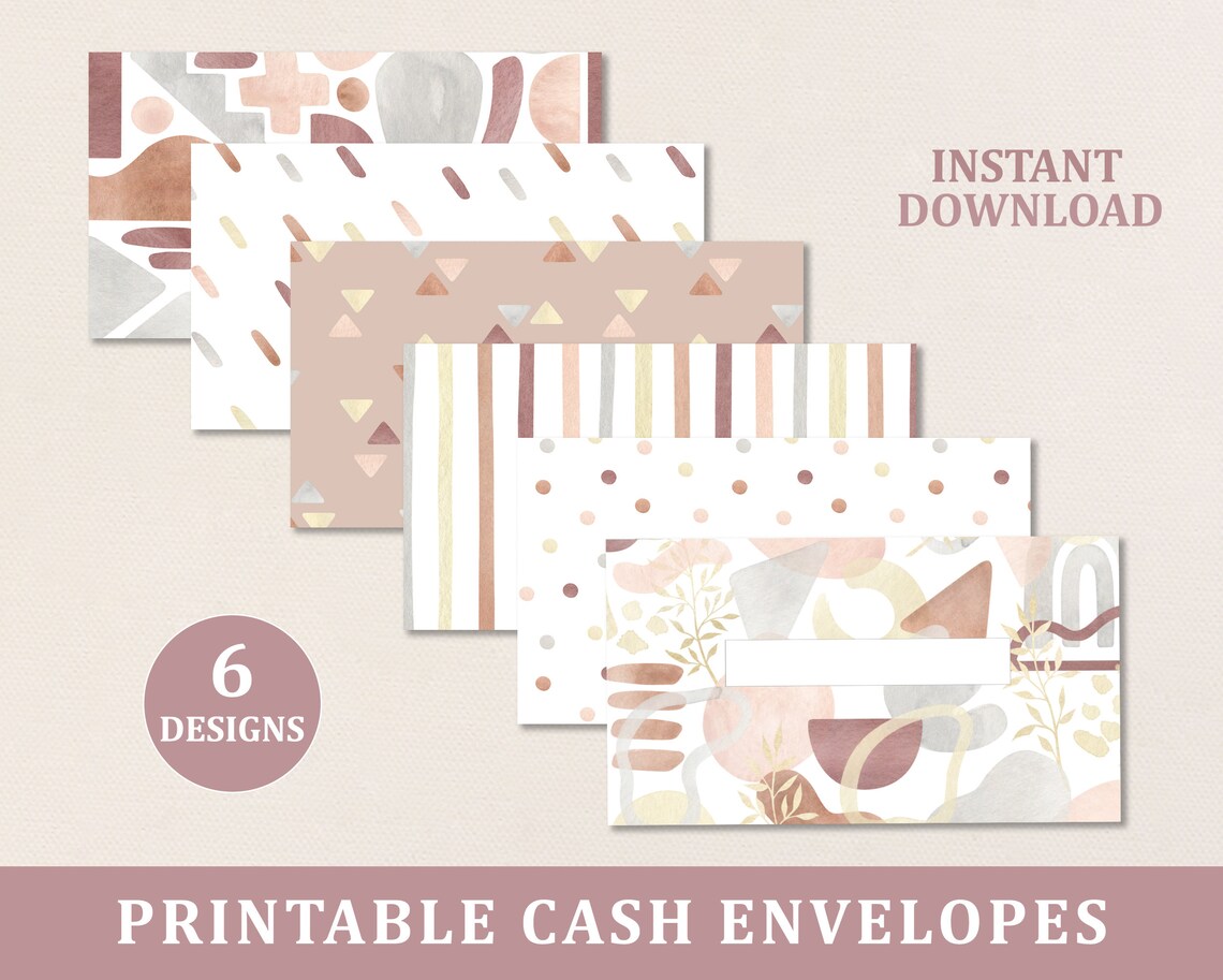 Cash Envelopes Printable Budget Planner Money Envelopes PDF | Etsy