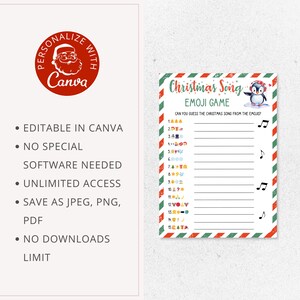 Christmas Emoji Song Game | Fun Christmas Eve Games for Teens & Adults ...