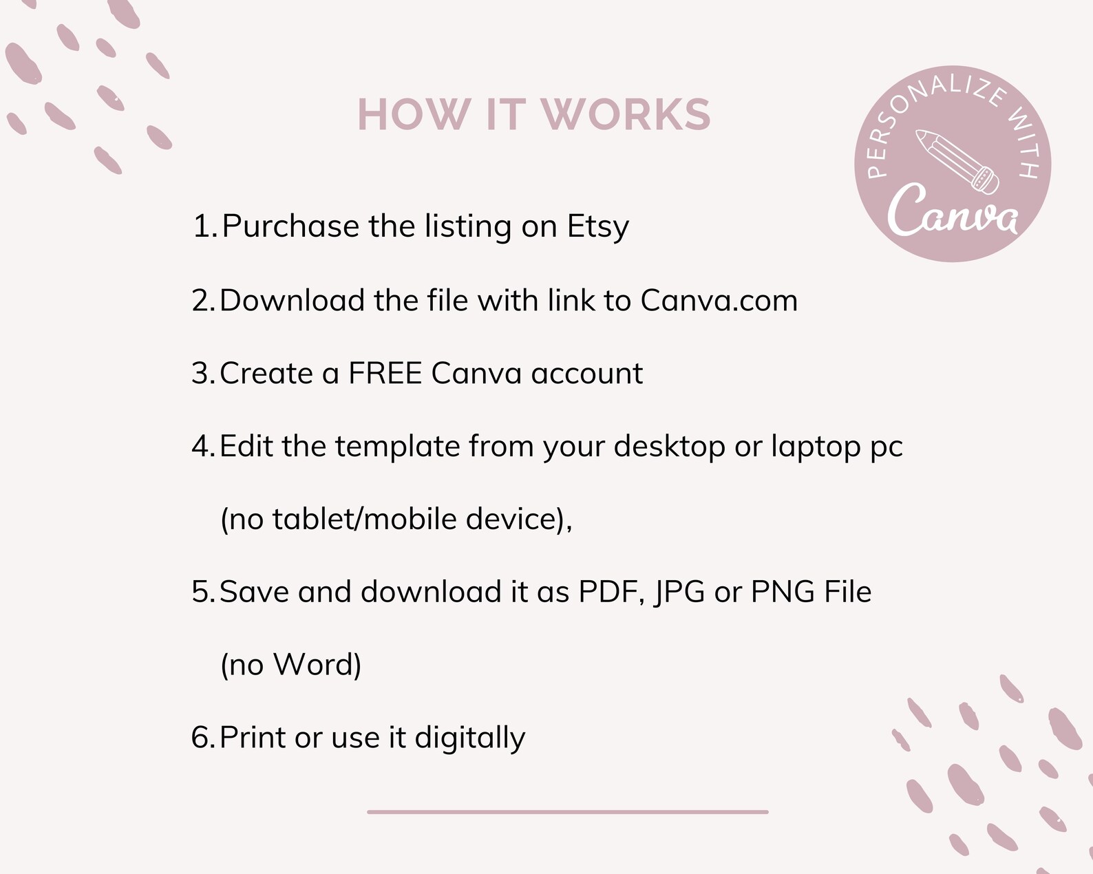 Business Card Template, Editable Business Cards Canva Template ...