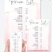 Pink Price List Template Editable Canva Template Diy Salon - Etsy