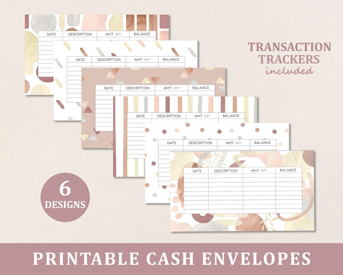 Cash Envelopes Printable Budget Planner Money Envelopes PDF - Etsy