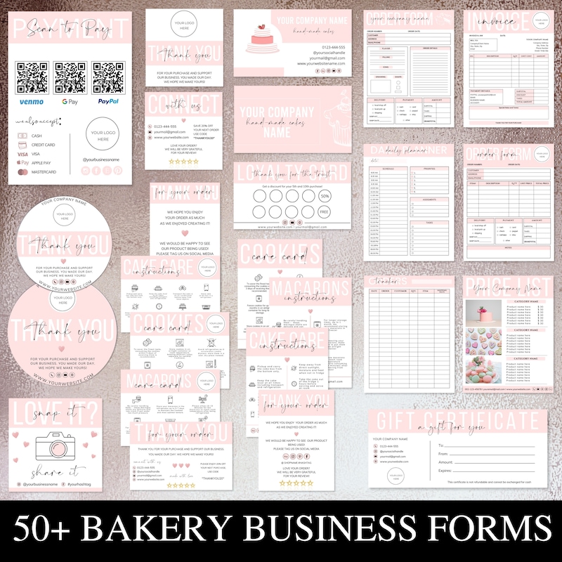 Cake Ideas Forms - Etsy UK