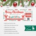Christmas Coupon Template I Editable Canva Template, Printable ...