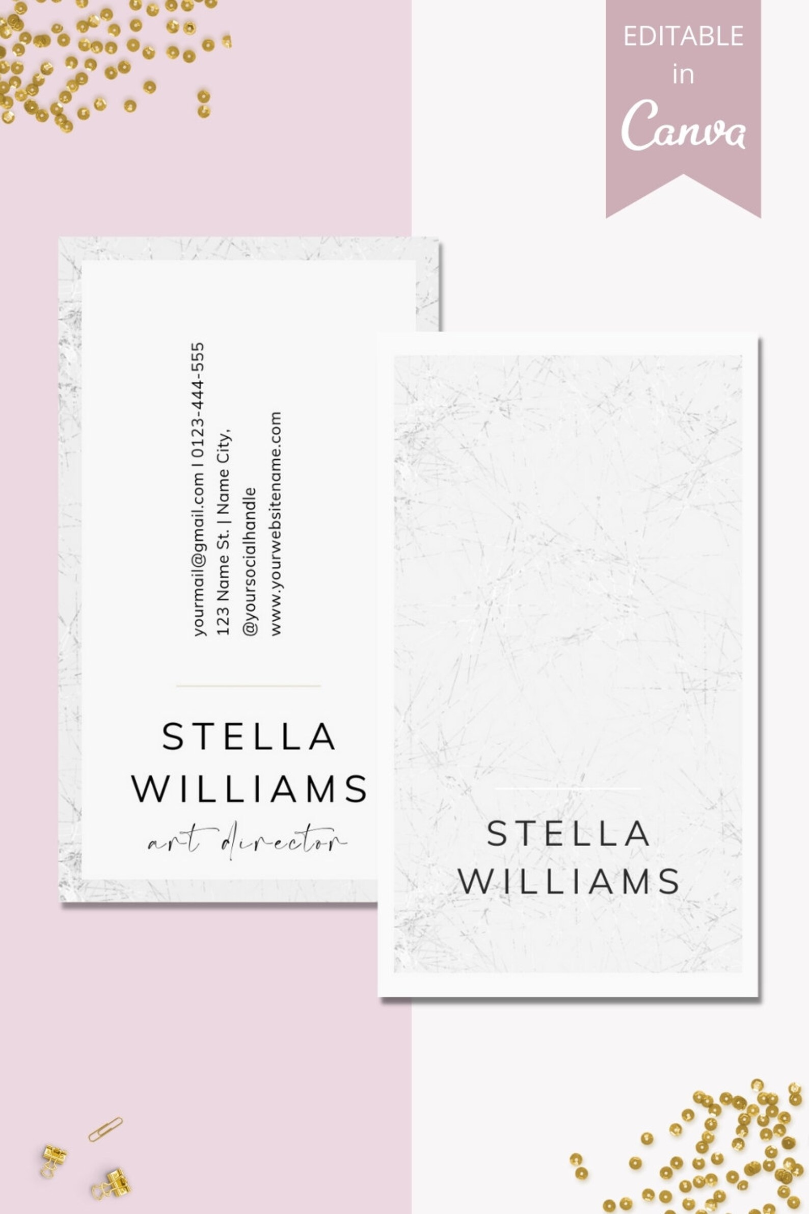 Editable Business Card Template, Printable Real Estate Business Cards ...