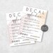 Decal Instructions Editable, Printable Decal Application Care Card ...