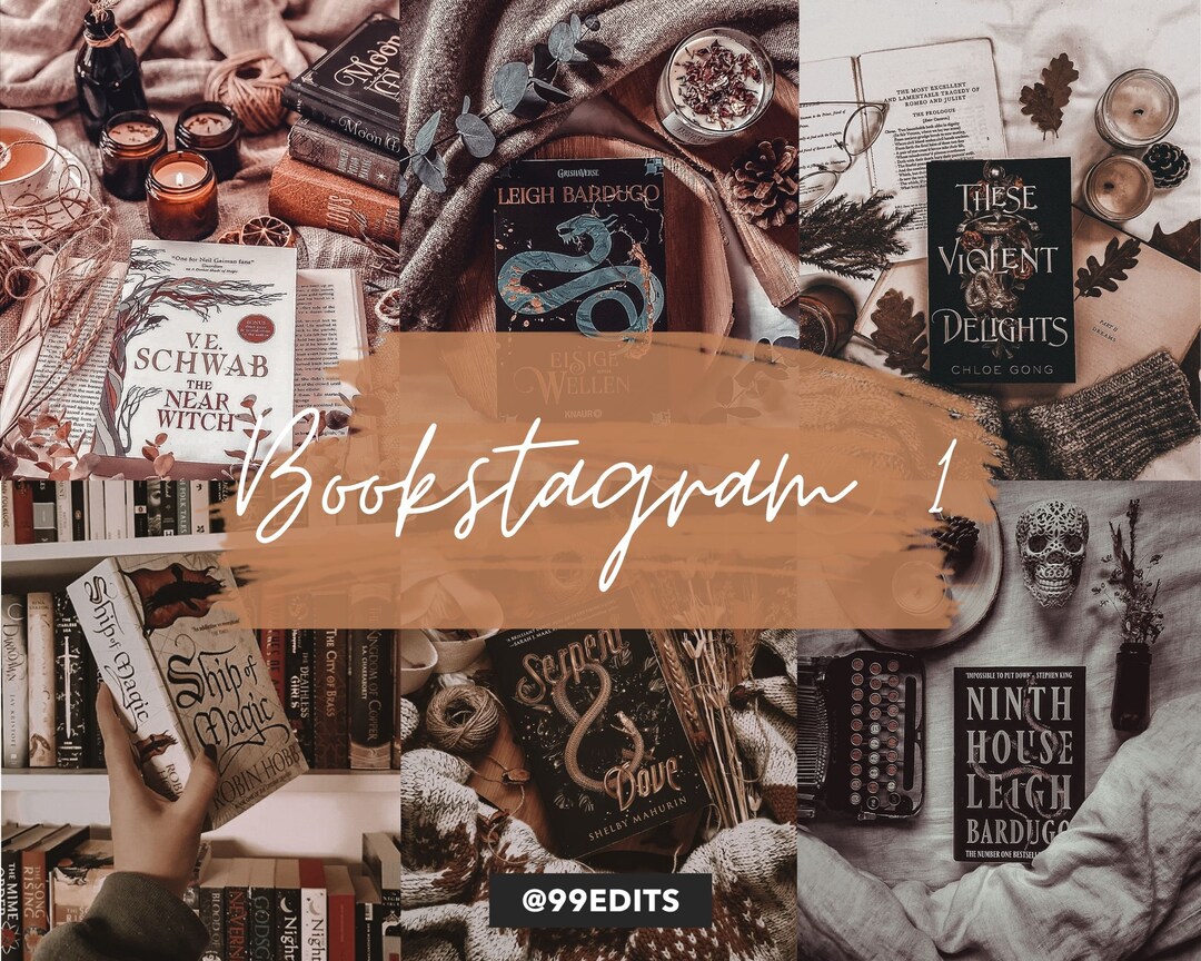 7 Lightroom Presets for Bookstagram | Book Aesthetic Photo Filters ...