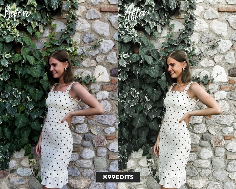 7 MOBILE Lightroom Presets Photo Filters Iphone presets | Etsy