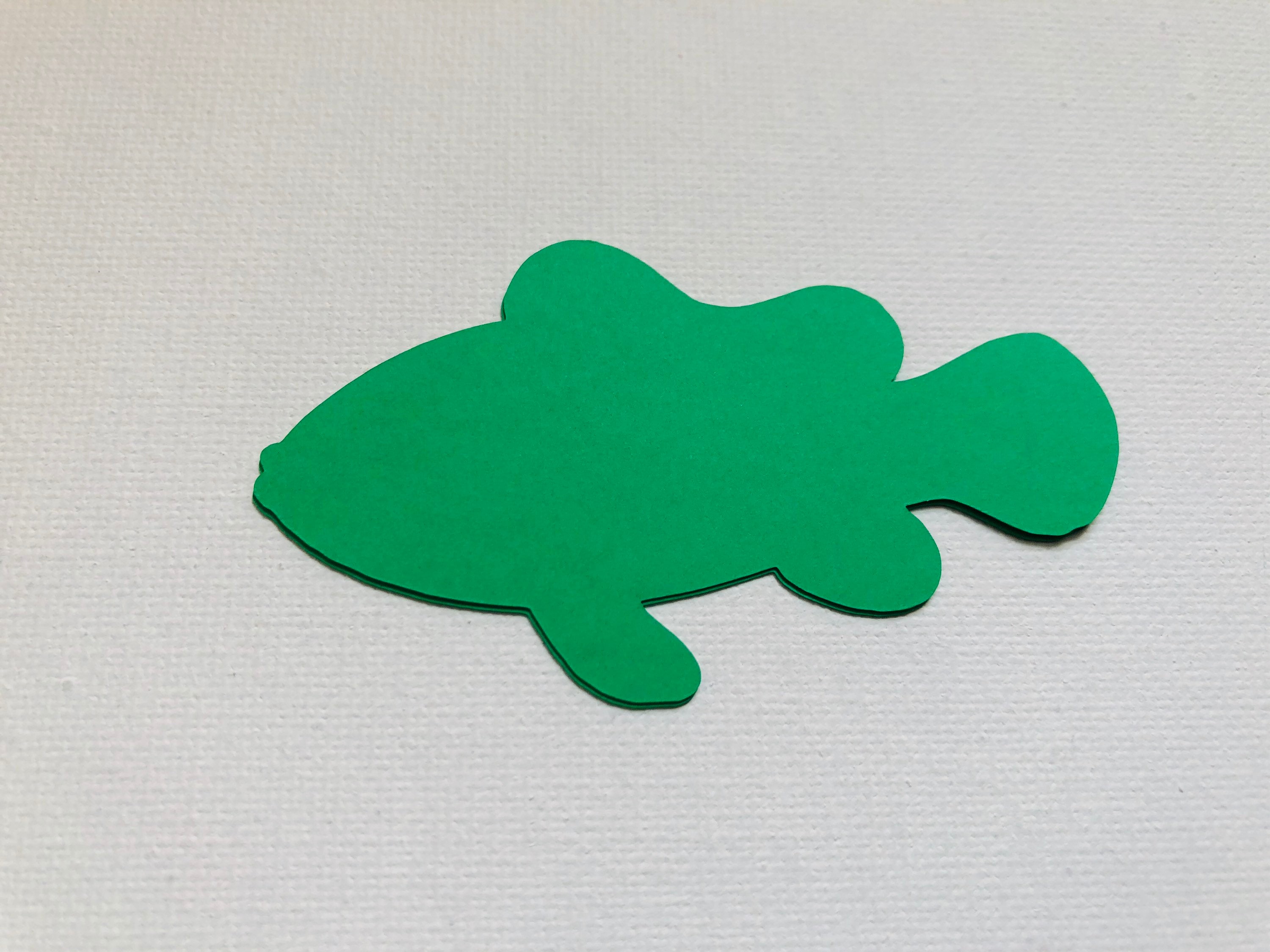 Fish Die Cut Cardstock Fish Paper Fish for Crafting Fish | Etsy