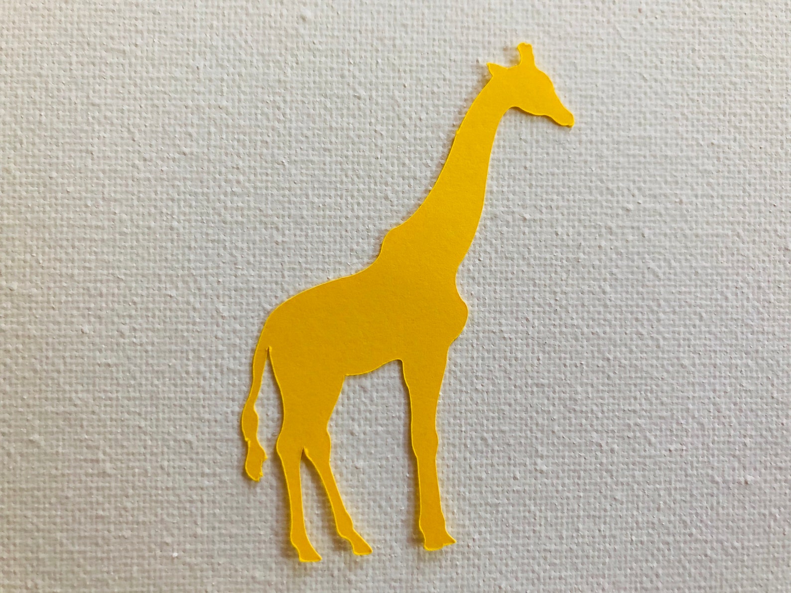 Giraffe Die Cut Cardstock Giraffes Paper Giraffes for | Etsy
