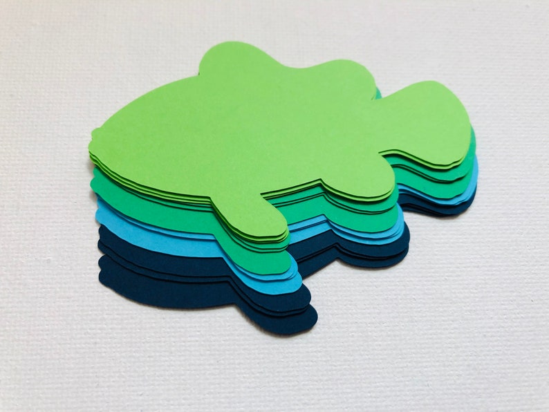 Fish Die Cut Cardstock Fish Paper Fish for Crafting Fish | Etsy