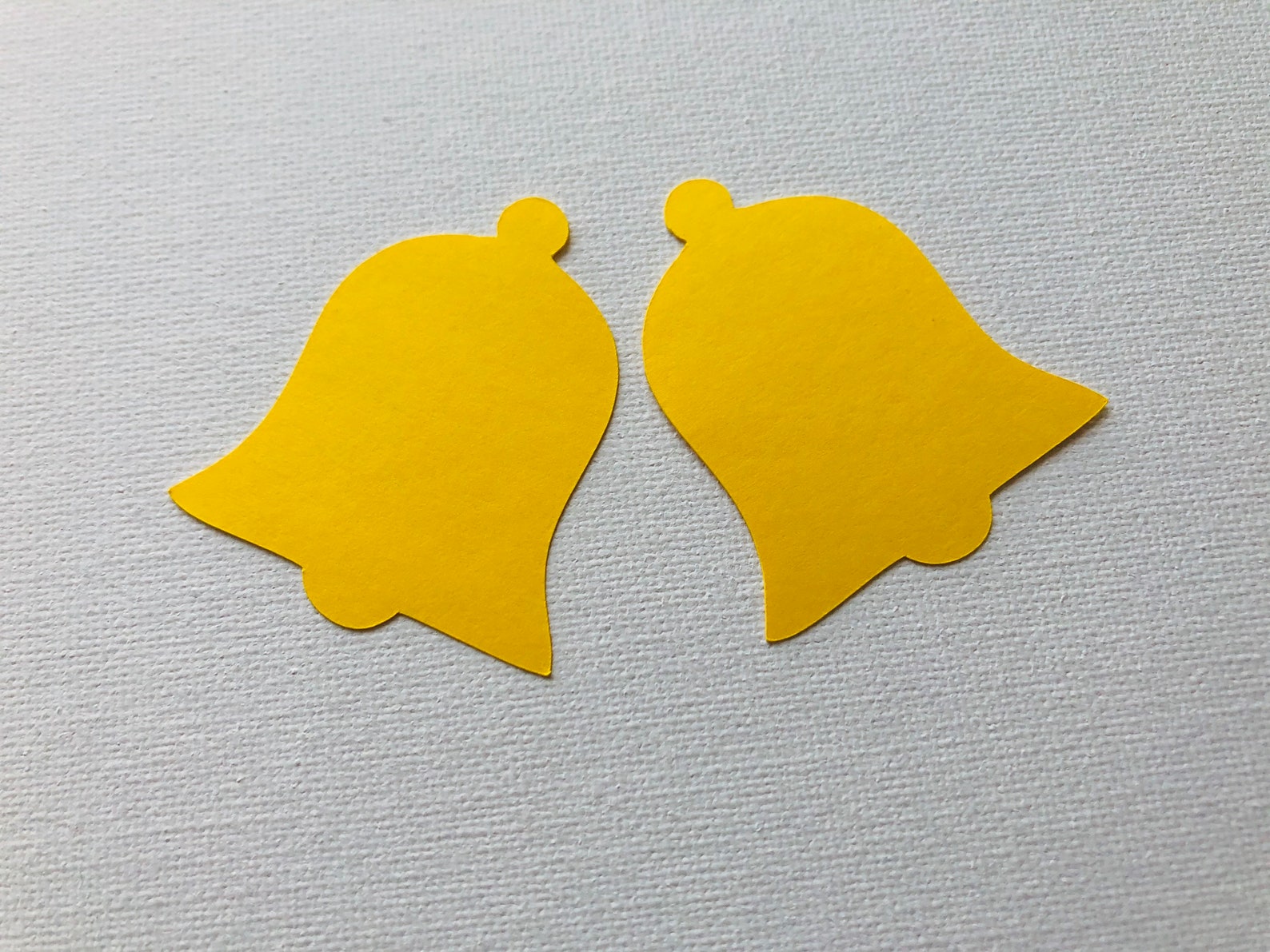 Bell Die Cut Cardstock Bell Paper Bell for Crafting Bell | Etsy