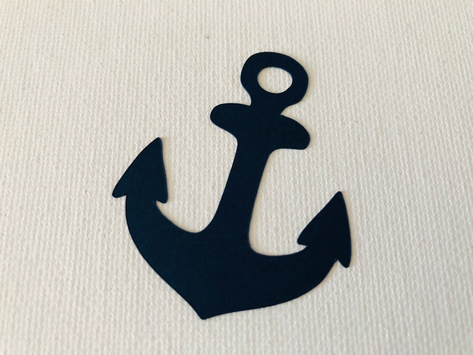 Anchor Die Cut Cardstock Anchor Paper Anchor for Crafting | Etsy