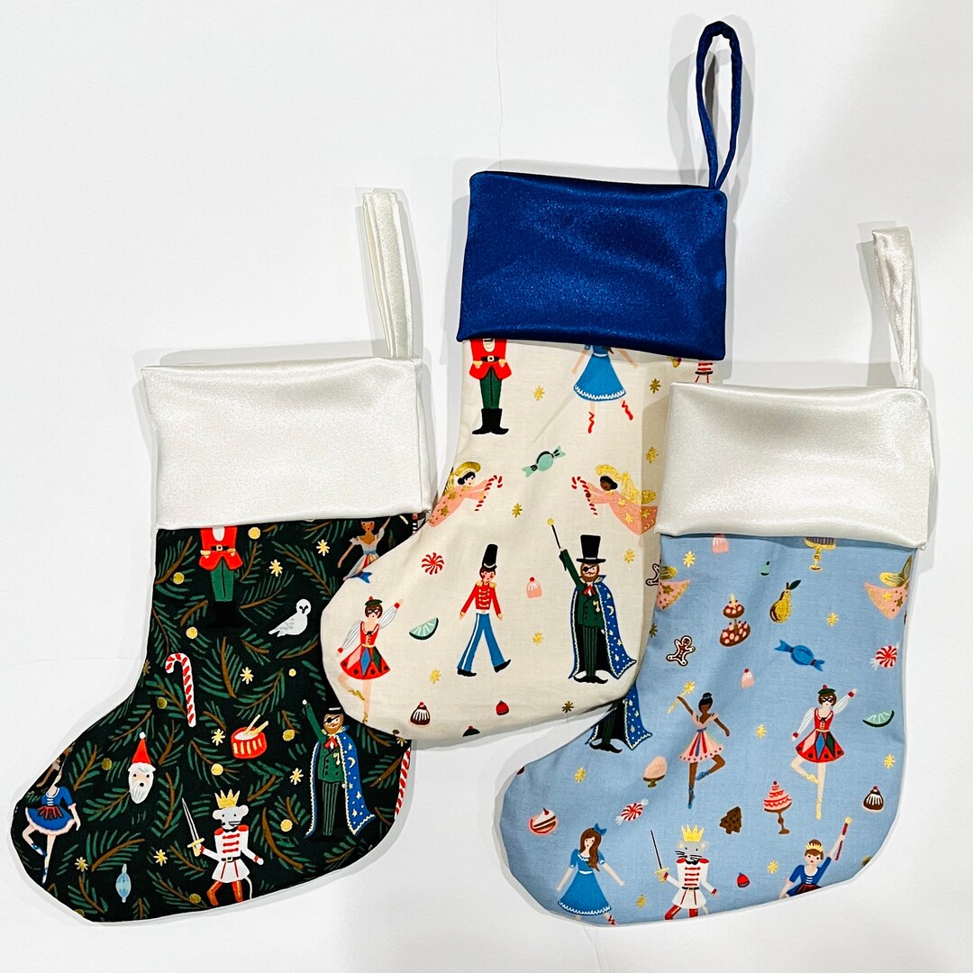 Rifle Paper Christmas Nutcracker and Land of Sweets Print in Cotton ...