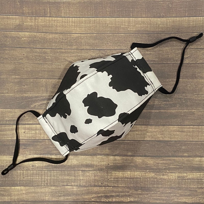 Cow Face Mask - Etsy