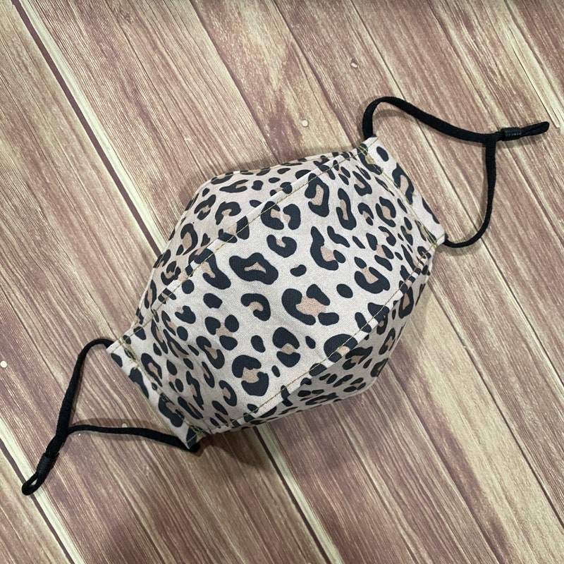 Cheetah Face Mask - Etsy