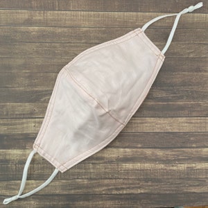 Rifle Paper Waves (coral) Cotton Face Mask (reversible) - Etsy