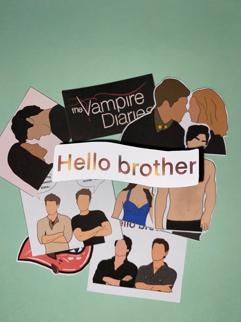 Vampire Diaries Stickers - Etsy