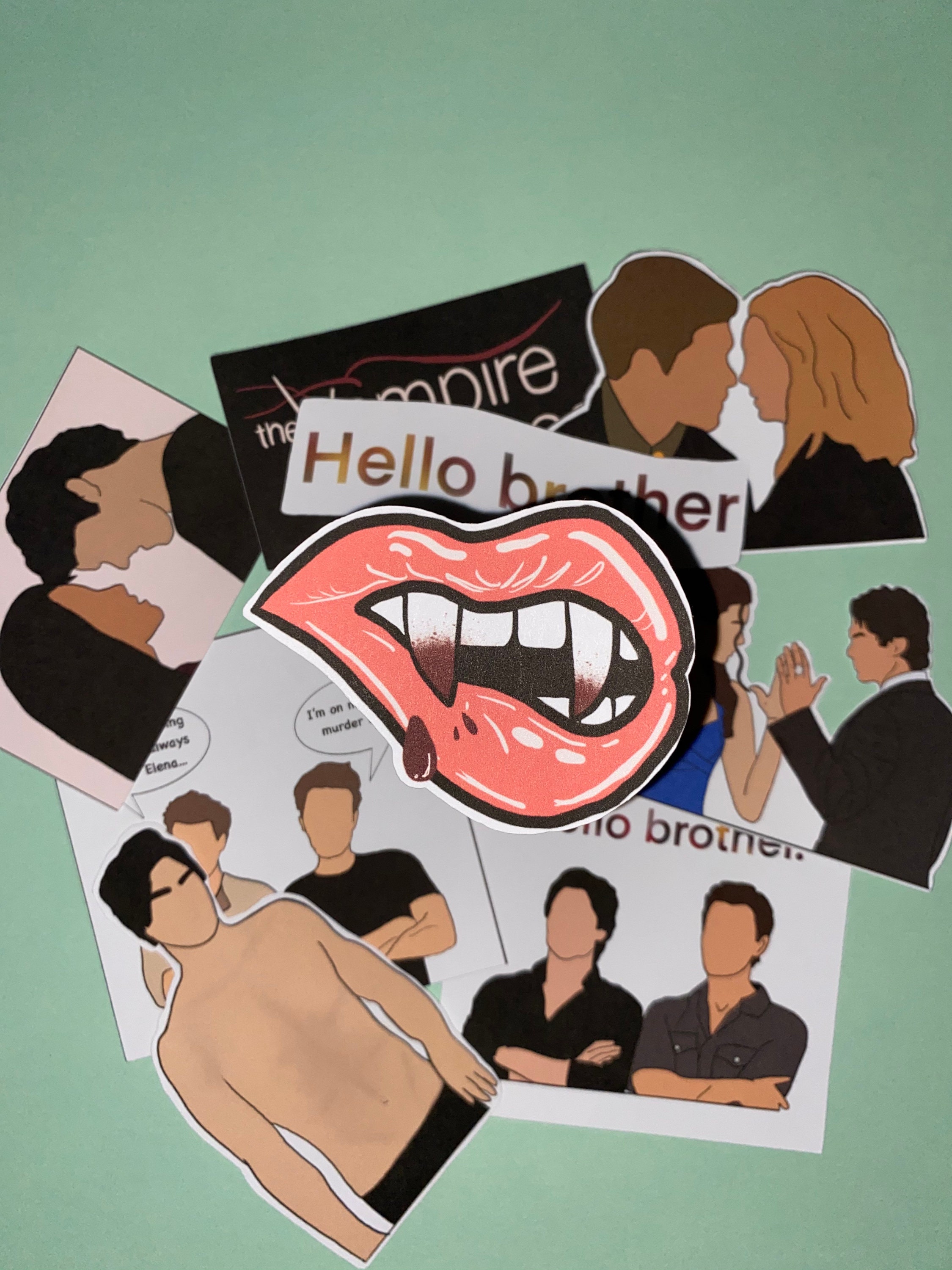 Vampire Diaries Stickers | Etsy