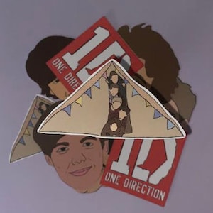 One Direction Stickers - Etsy