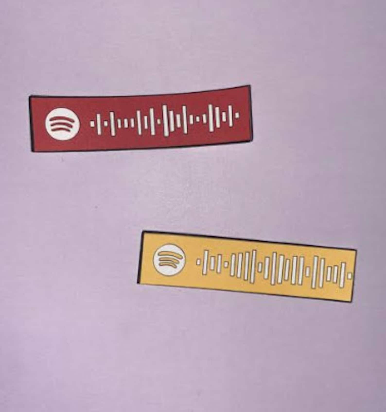 Spotify Song Custom Stickers - Etsy