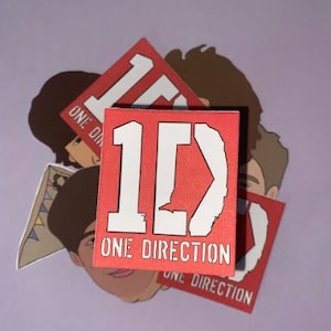 One Direction Stickers - Etsy