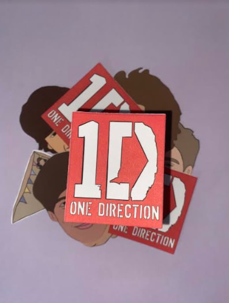 One Direction Stickers - Etsy