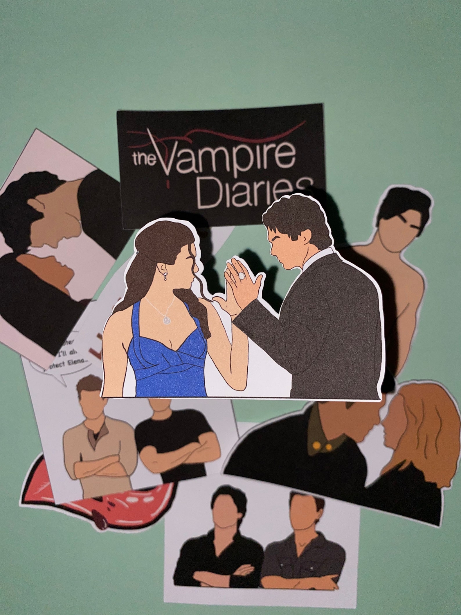 Vampire Diaries Stickers - Etsy