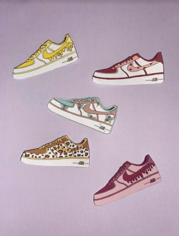 Sneaker Stickers - Etsy