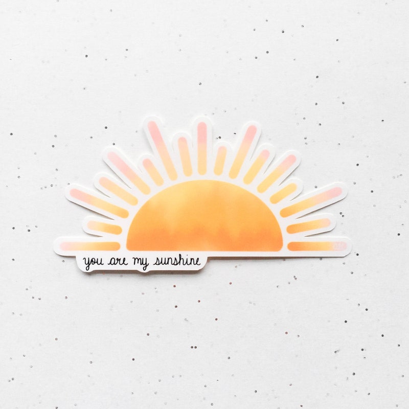 Sunshine Sticker - Etsy