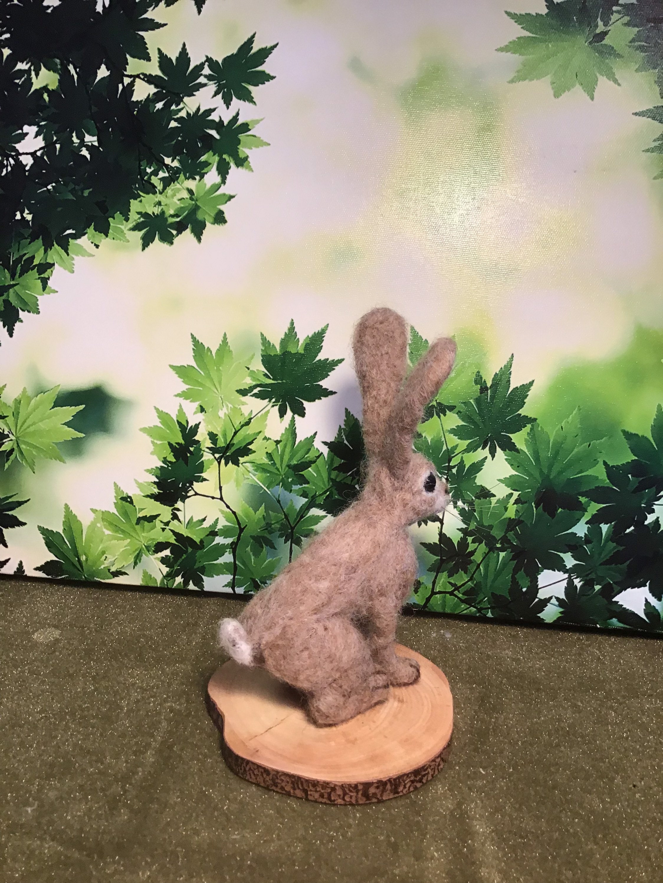 Needle Felted Realistic Hare Oscar - Etsy