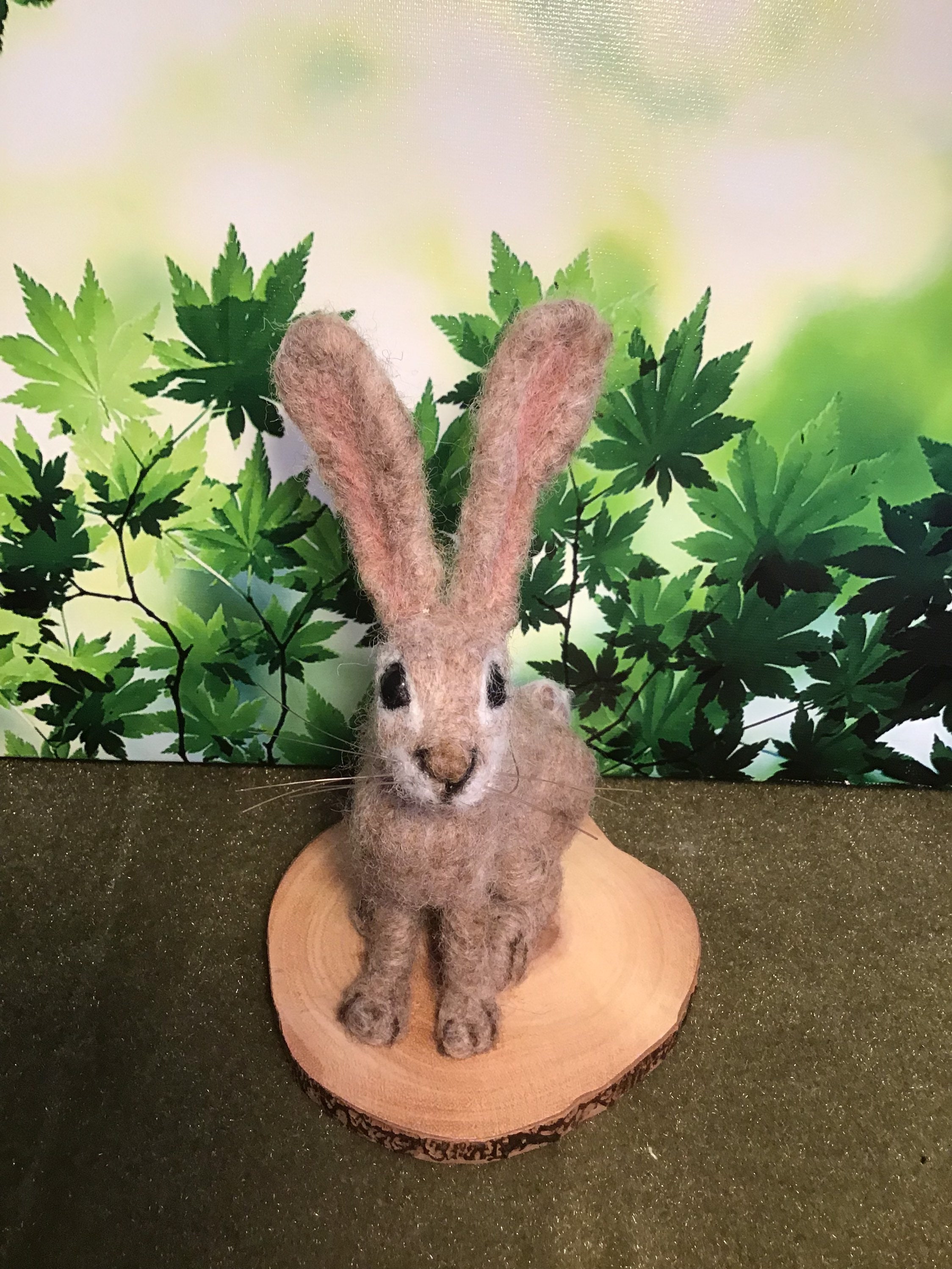 Needle Felted Realistic Hare Oscar - Etsy