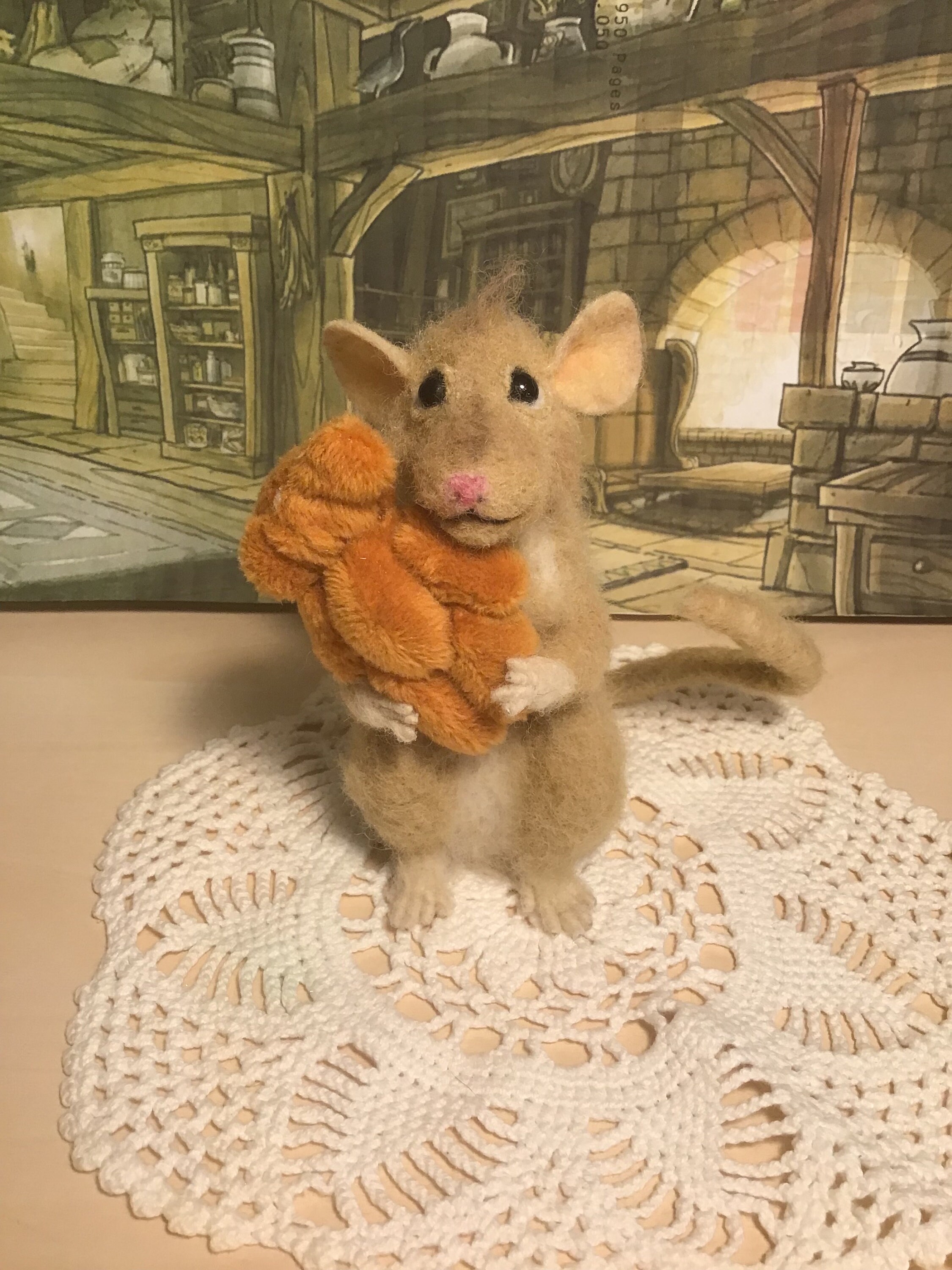 Needle Felted Rat Rupert - Etsy UK