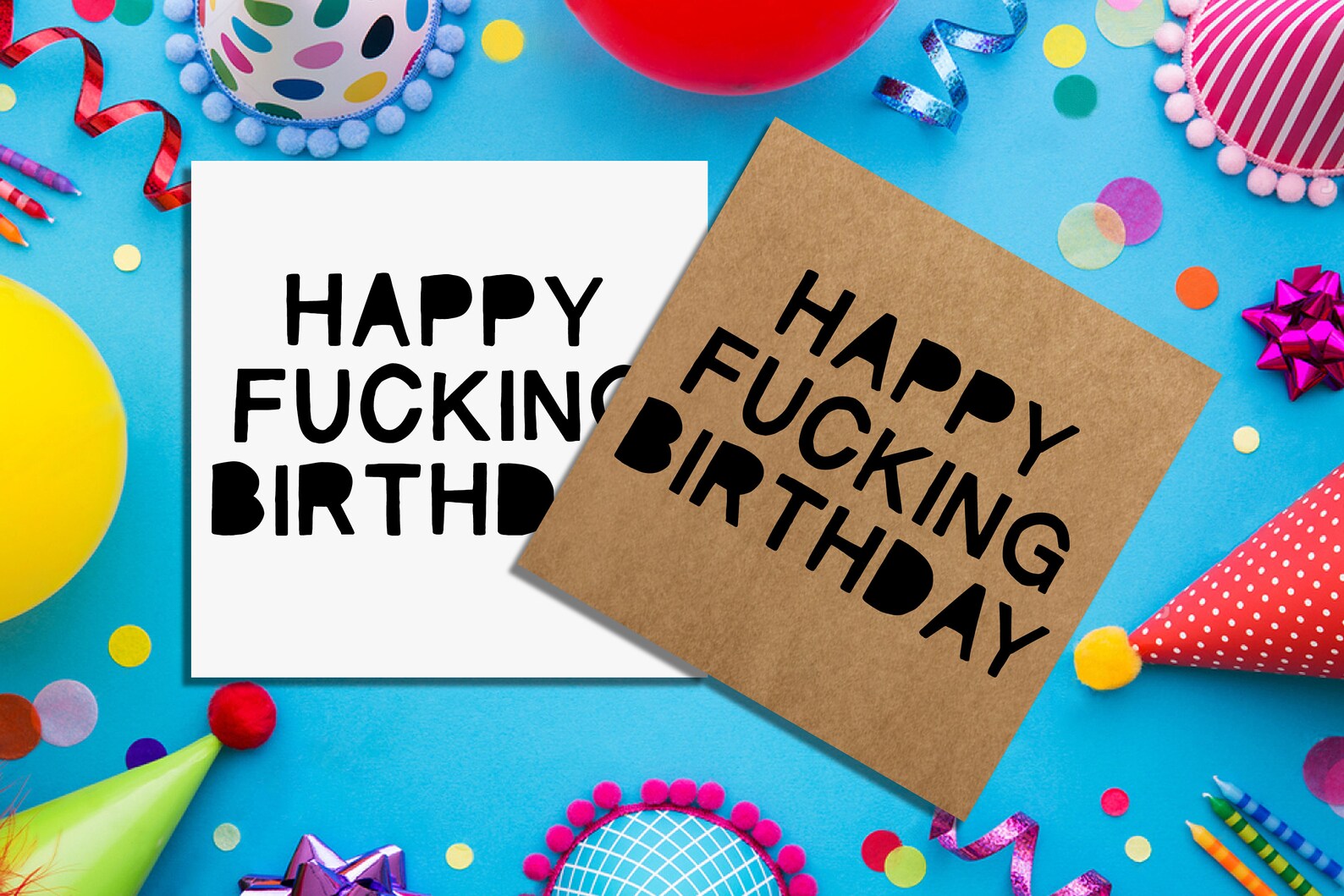 Happy Fucking Birthday Funny Birthday Card Rude Card Etsy