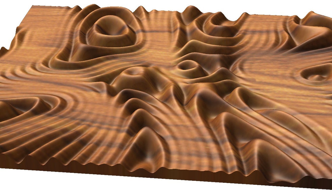 Cnc Files for Wood. 3d Model of Wall Panels STL File CNC - Etsy