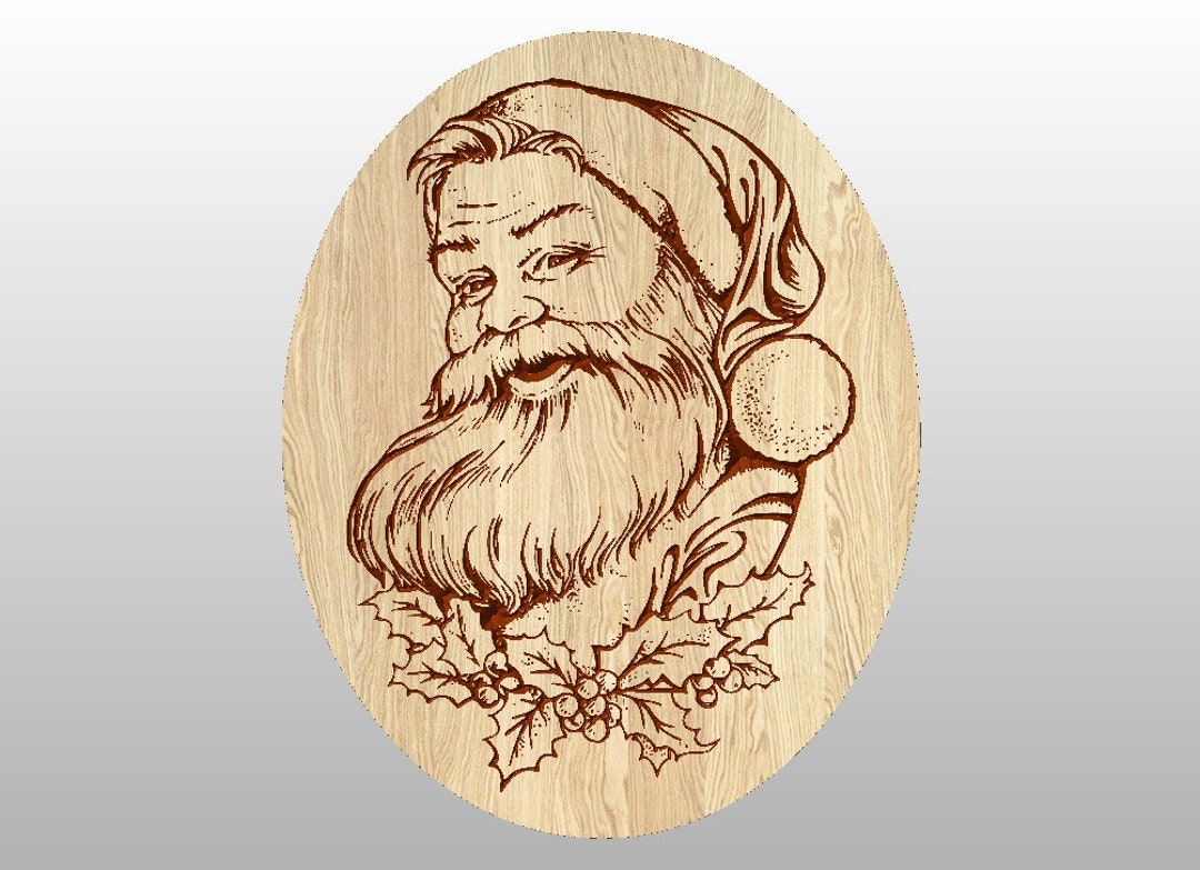 Merry Christmas / Santa Claus / Gift CNC Files / CNC Files for Wood ...